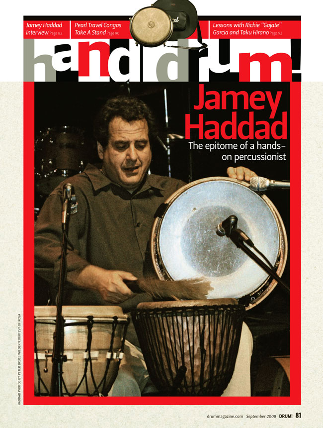 Inventing and Reinventing His Sound – Jamey Haddad